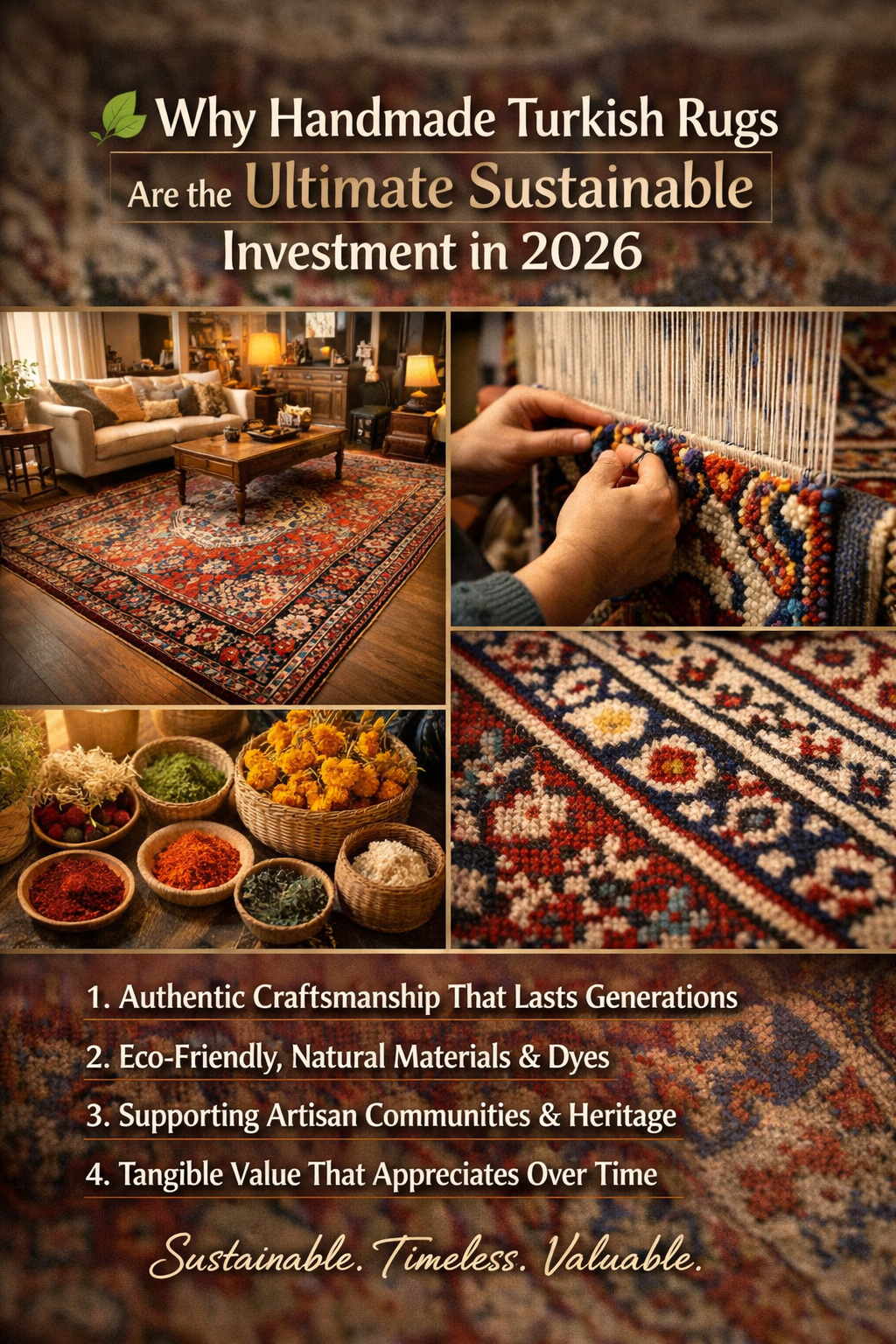 Why Handmade Turkish Rugs Are the Ultimate Sustainable Investment ...